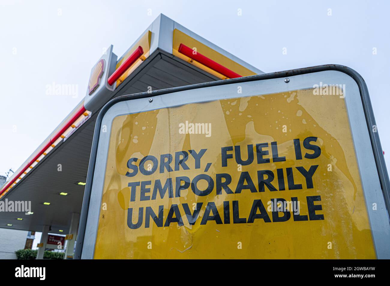 Temporarily Unavailable Sign