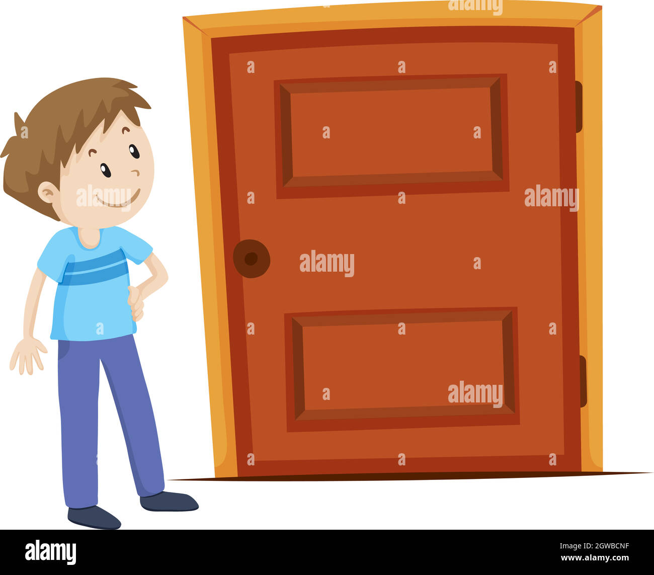 White drawing room door Stock Vector Images - Alamy