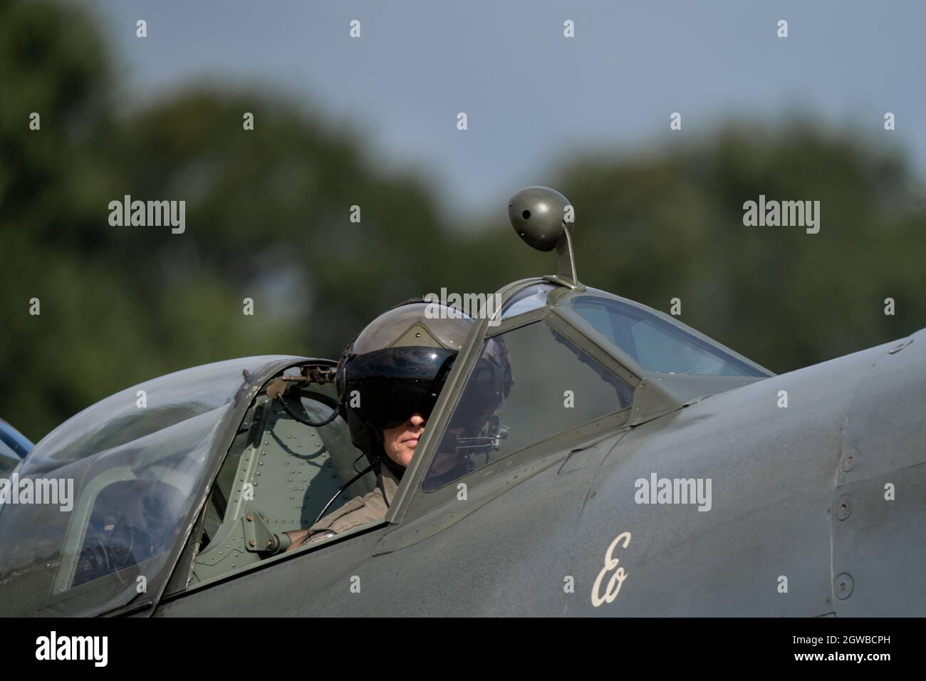 A passenger flight in a Supermarine Spitfire IX at Aero Legends ...