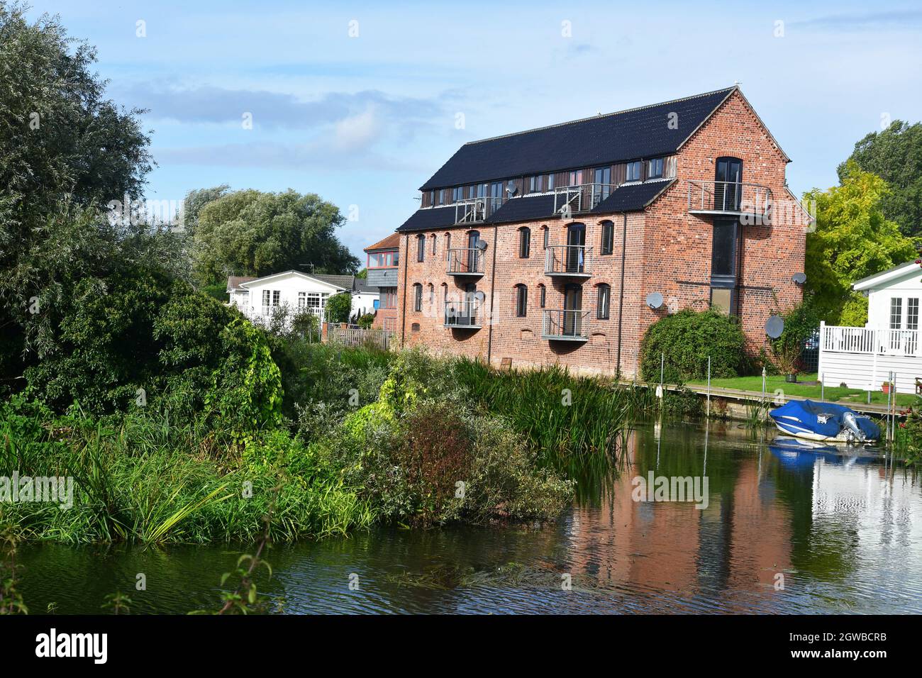 Old industrial building turned into residential accommodation at Offord ...