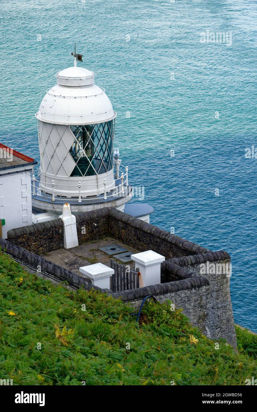 Lynmouth Foreland Lighthouse at the end of Foreland Poind, Countisbury ...