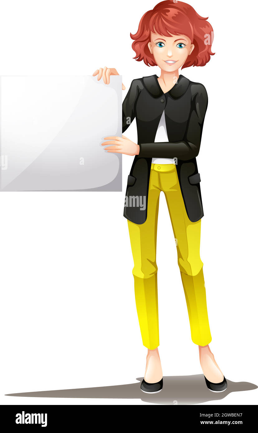 Empty menu board stand Stock Vector Images - Alamy