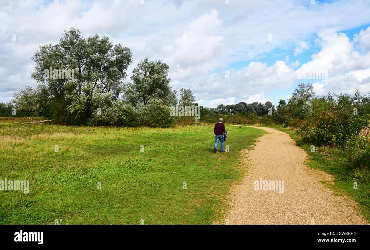 Paxton Pits Nature Reserve, Little Paxton, Cambridgeshire, UK Stock ...