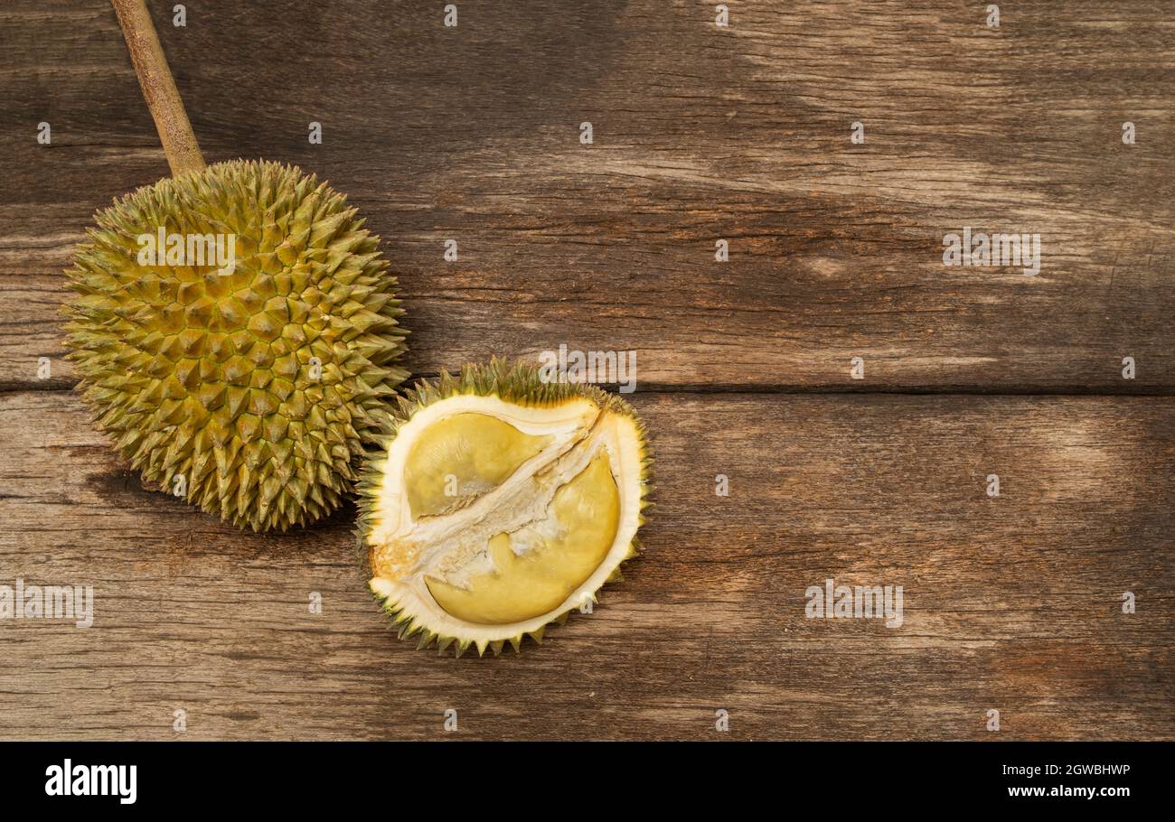 Cross Section The Fruit The Durian High Resolution Stock Photography ...