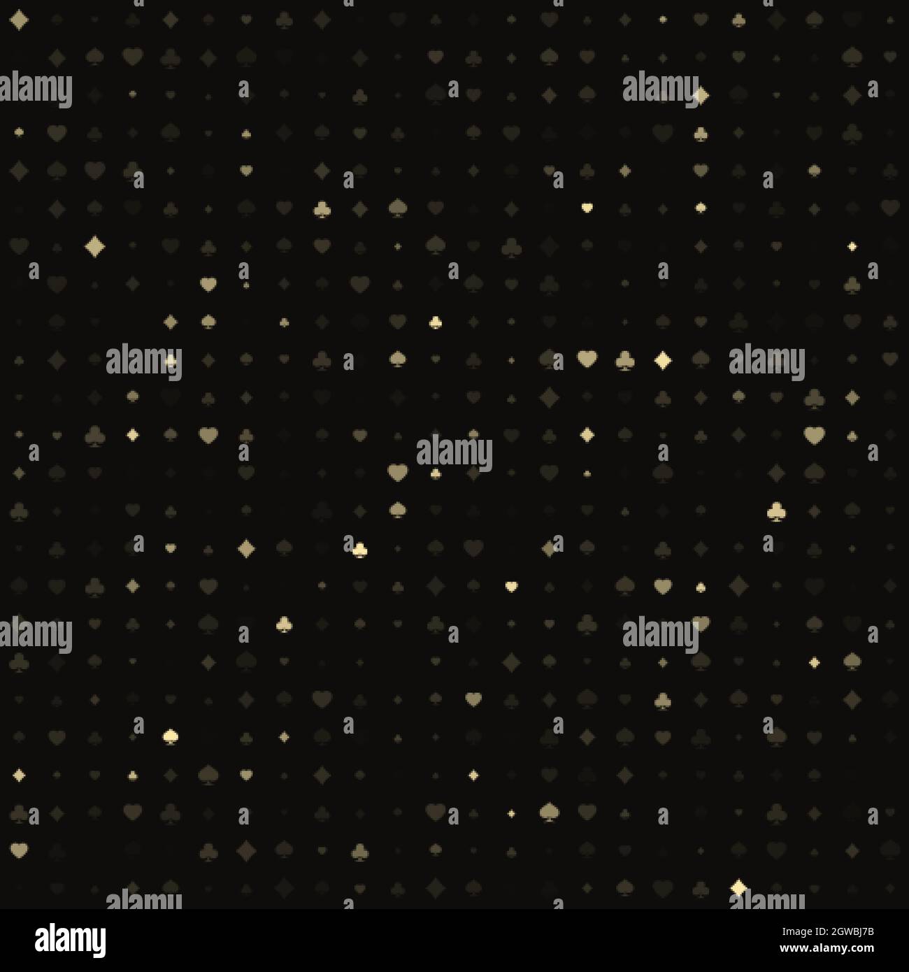 Seamless poker cards suit background. Four playing card symbol texture ...