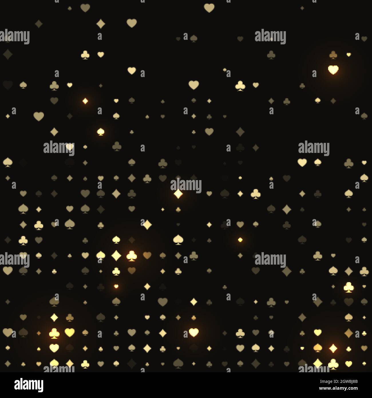 Poker cards suit background. Four playing card symbol texture for ...