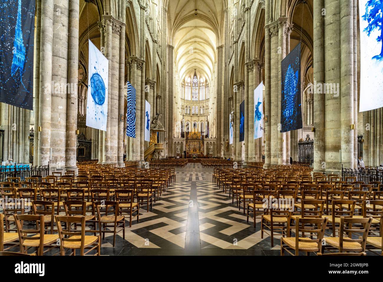 Cathedral lady amiens unesco world hi-res stock photography and images ...
