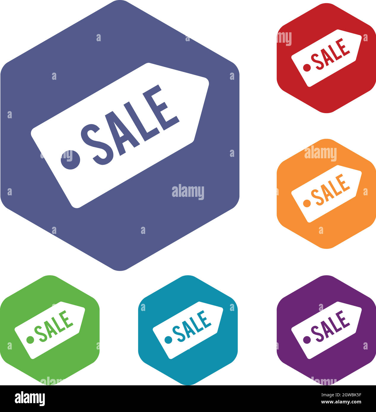 Sale icons set Stock Vector Image & Art - Alamy