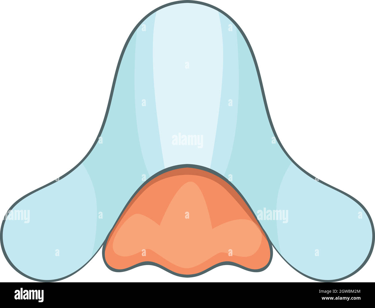 Young woman clean fresh Stock Vector Images - Alamy