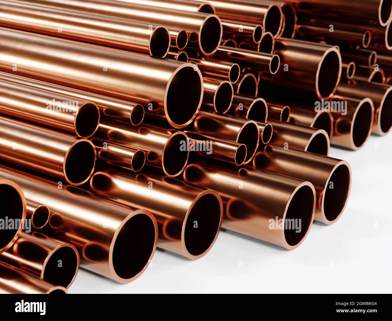 3d copper shiny hi-res stock photography and images - Alamy