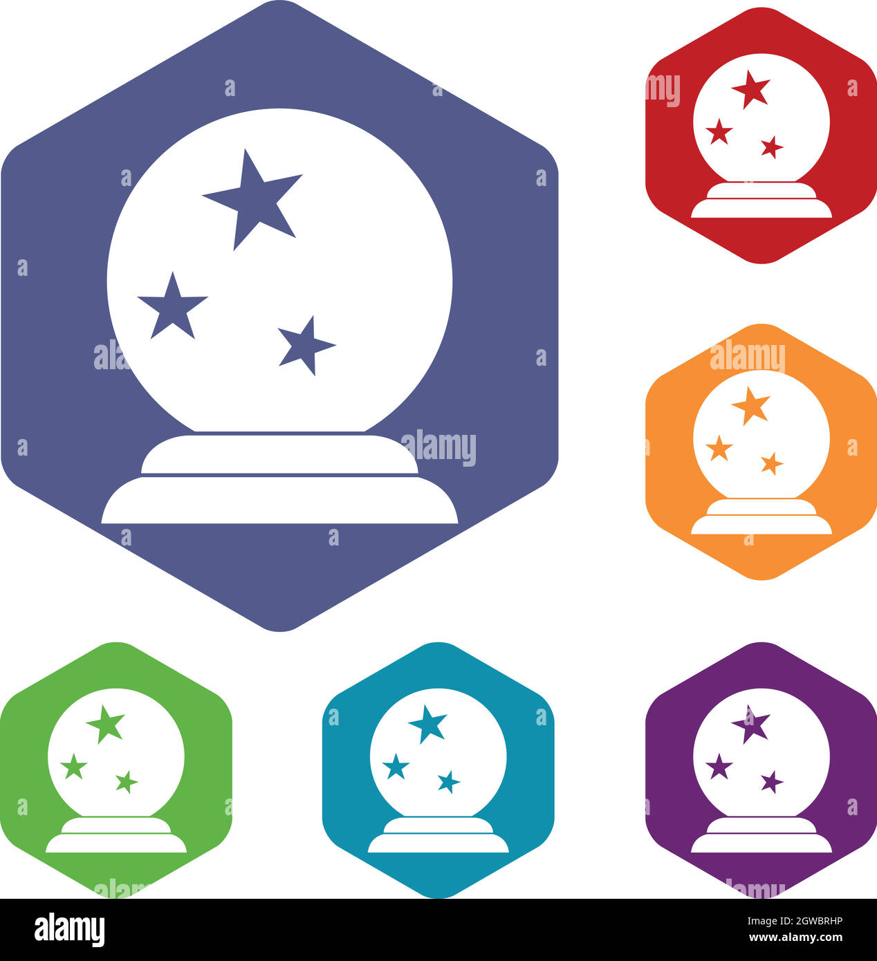 Magic sphere Stock Vector Images - Alamy