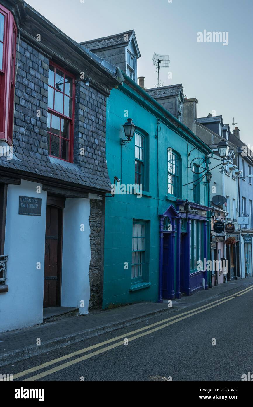 A street scene in kinsale hi-res stock photography and images - Alamy