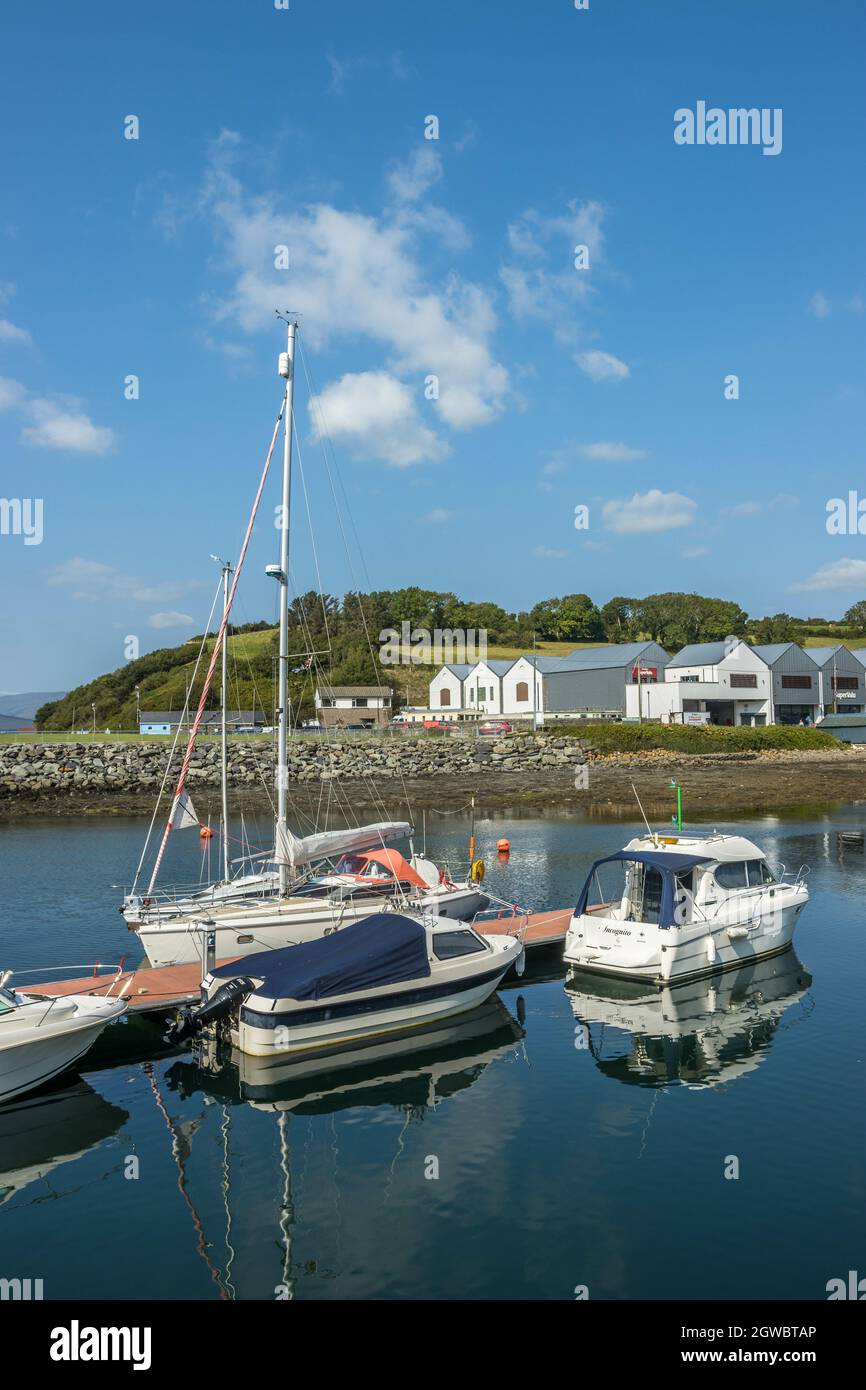BANTRY, IRELAND - Aug 28, 2021: A Bantry Marina in Bantry Town West ...
