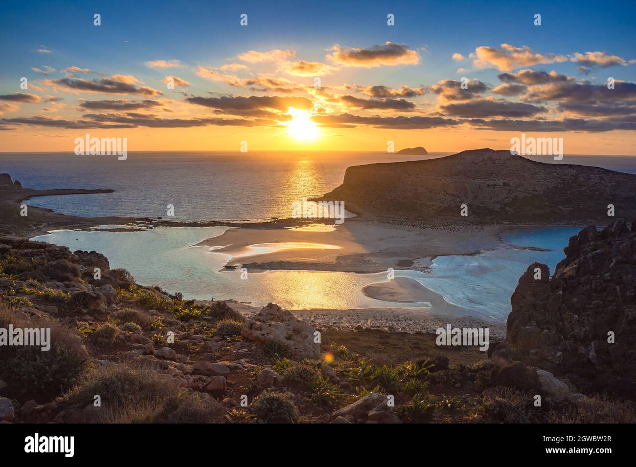Aerial of greek lagoon hi-res stock photography and images - Alamy