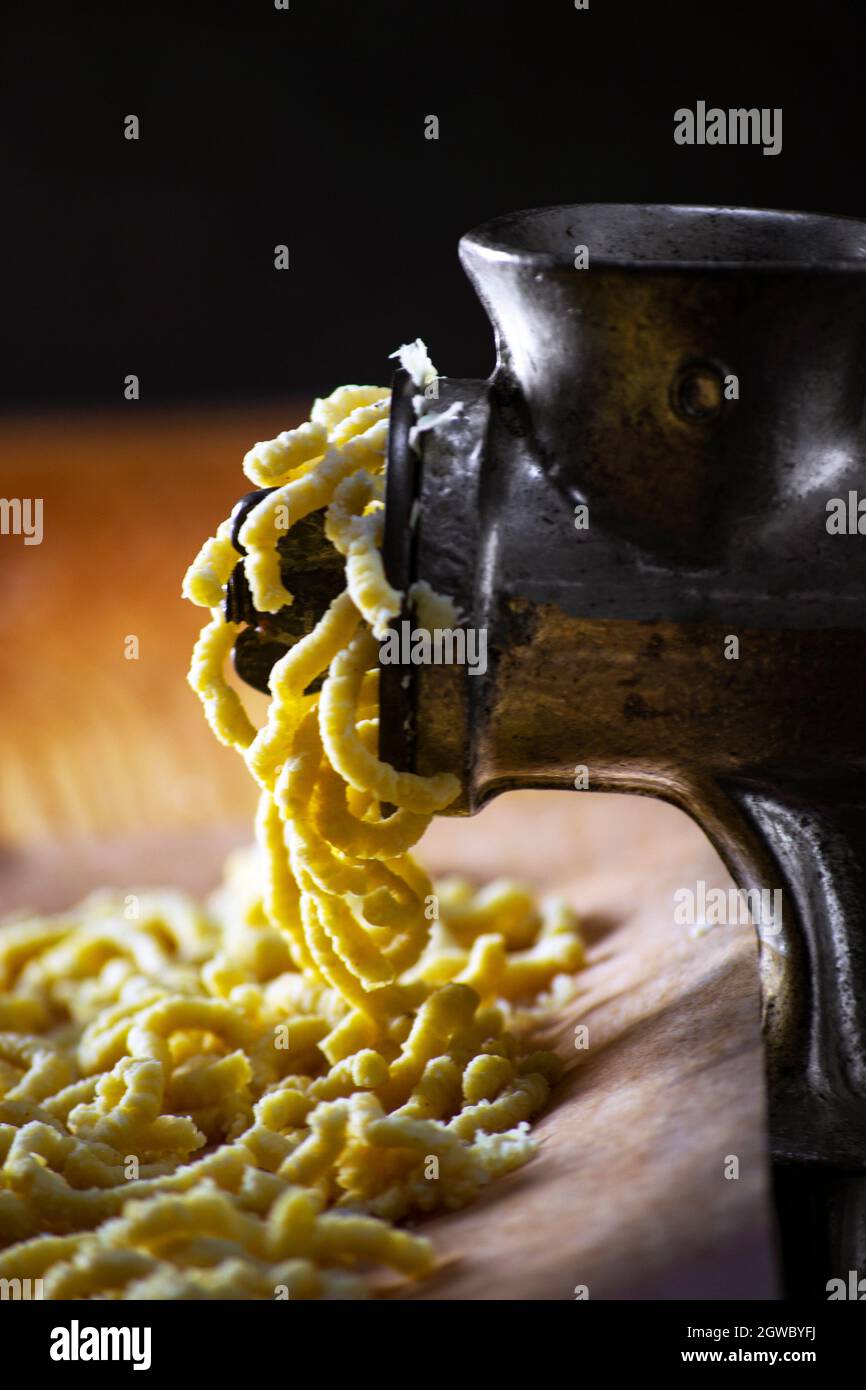 Passatelli pasta hi-res stock photography and images - Alamy