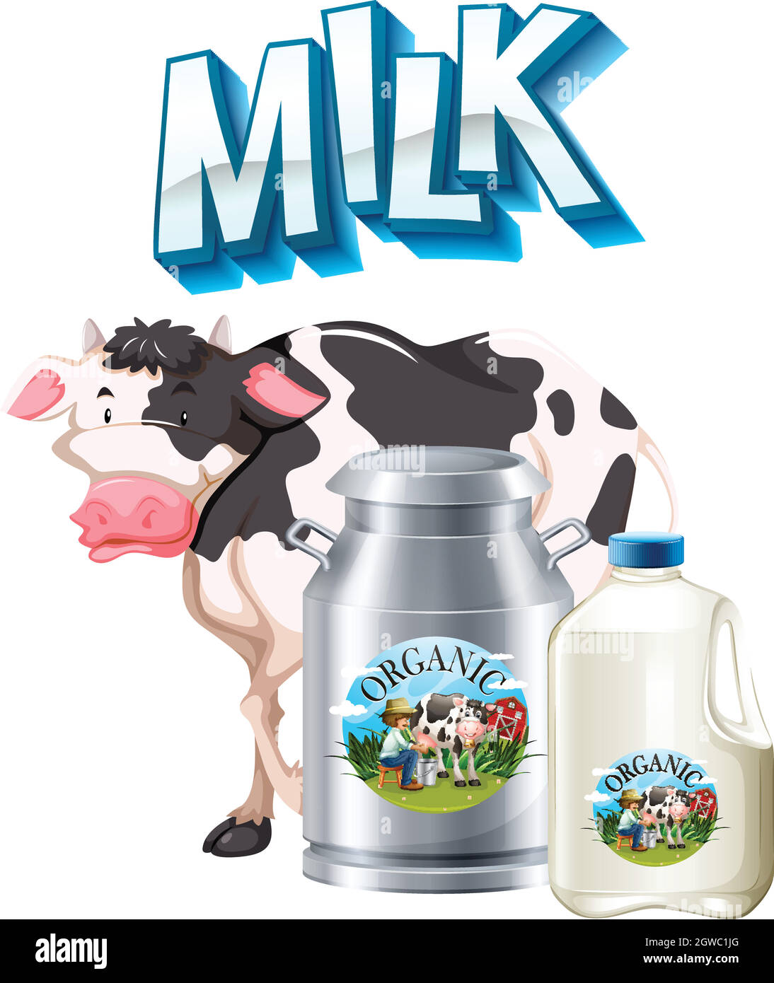 Milk tank farm Cut Out Stock Images & Pictures - Alamy