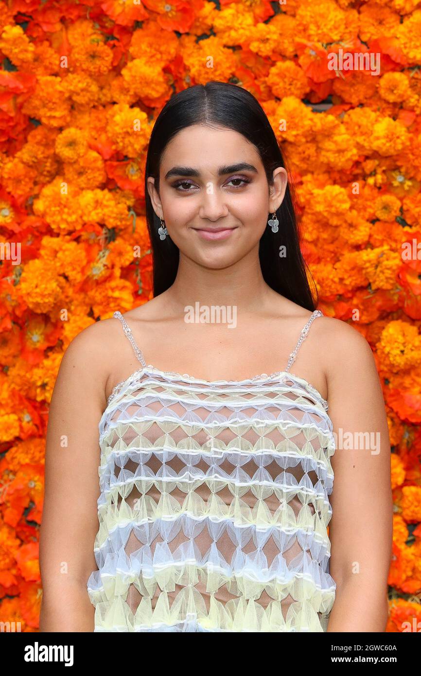 Geraldine Viswanathan arrives at The Veuve Clicquot Polo Classic at ...
