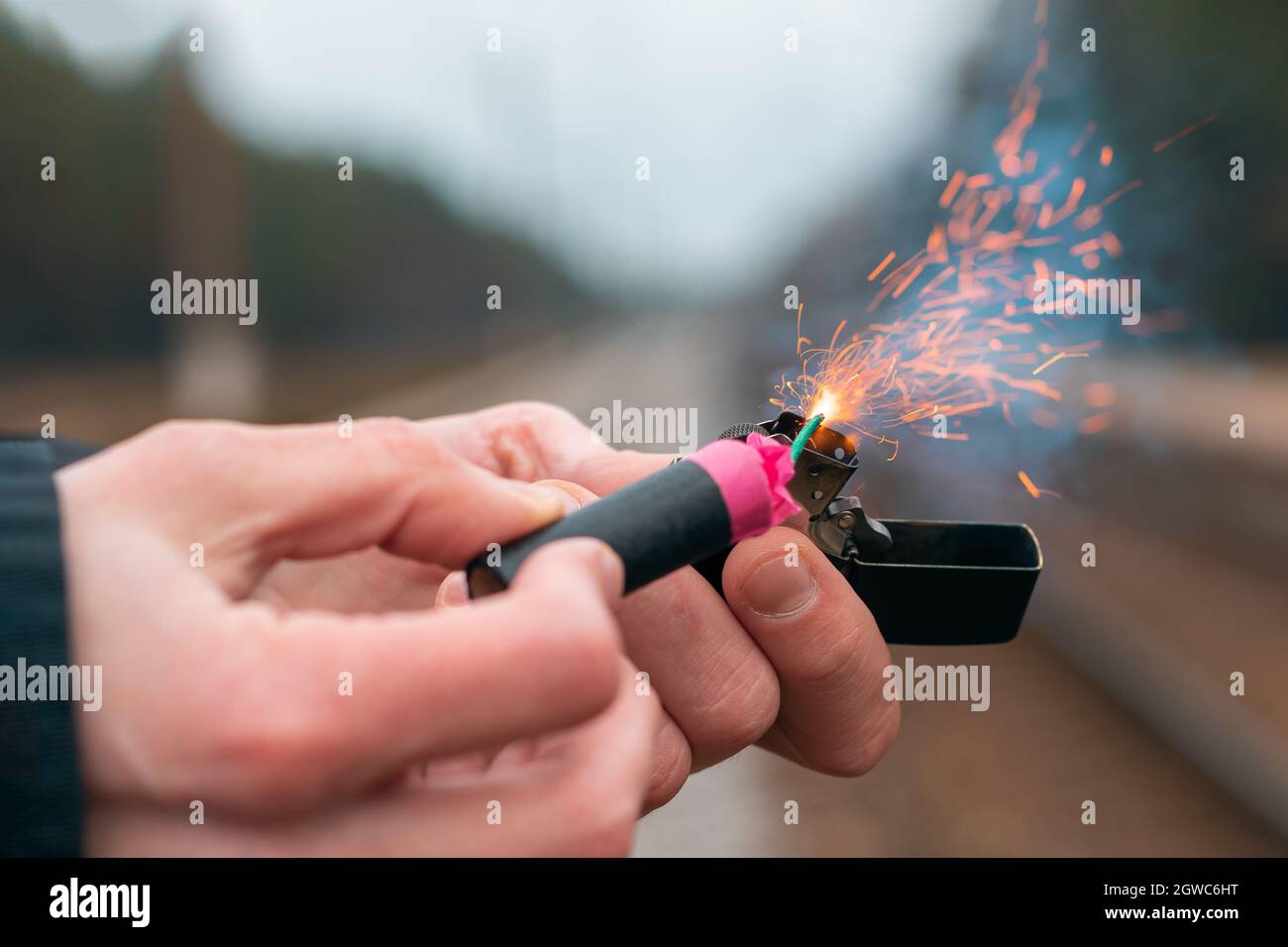 Fireworks lighter hi-res stock photography and images - Alamy