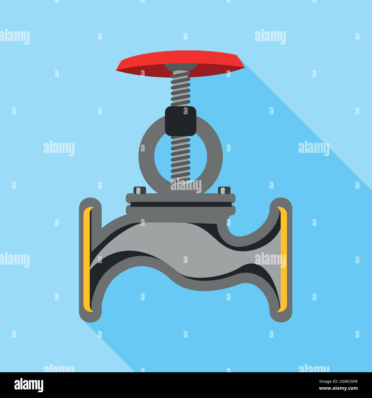 Valve open Stock Vector Images - Alamy