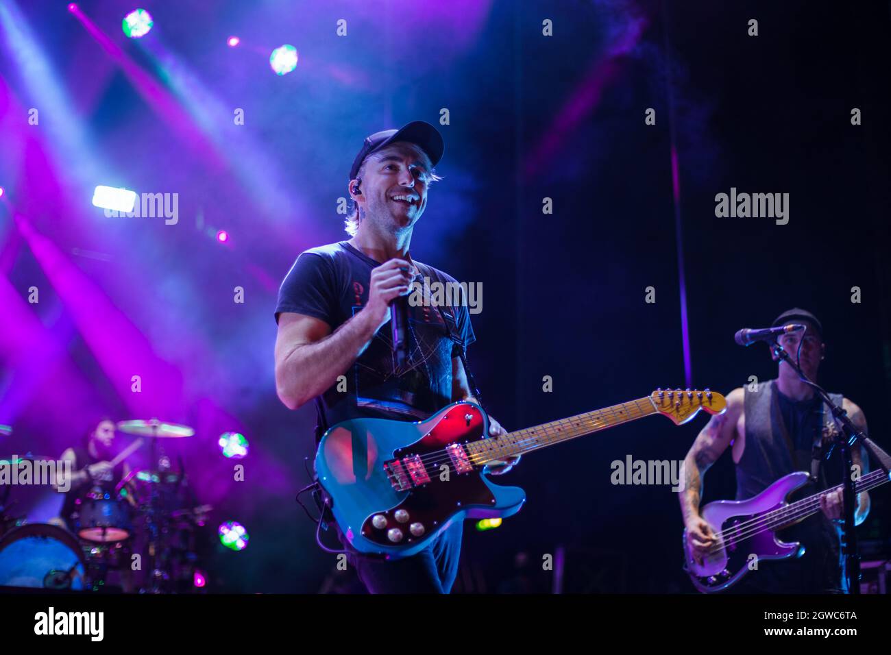 All Time Low live at O2 Apollo Manchester, Uk 26th September 2021 Stock ...