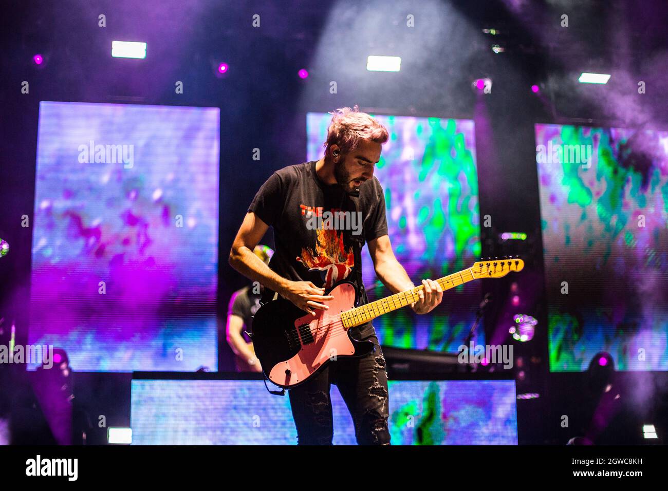 All Time Low live at O2 Apollo Manchester, Uk 26th September 2021 Stock ...