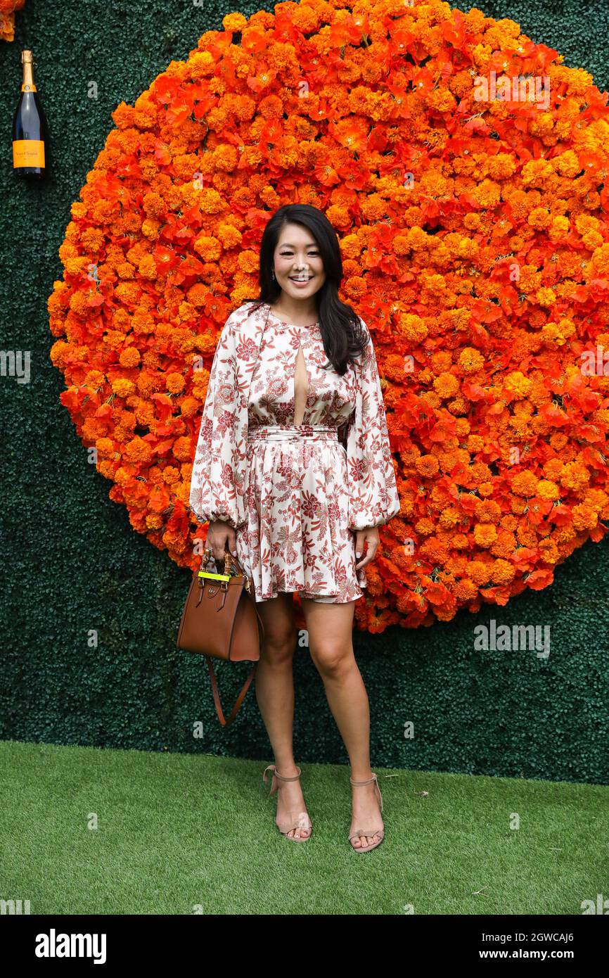 Crystal Minkoff arrives at The Veuve Clicquot Polo Classic at Will ...