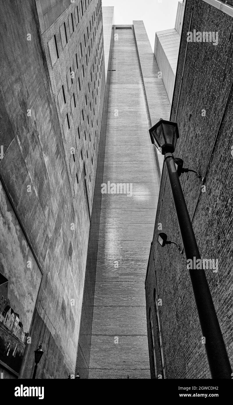 New York The High Line View Black and White Stock Photos & Images - Alamy