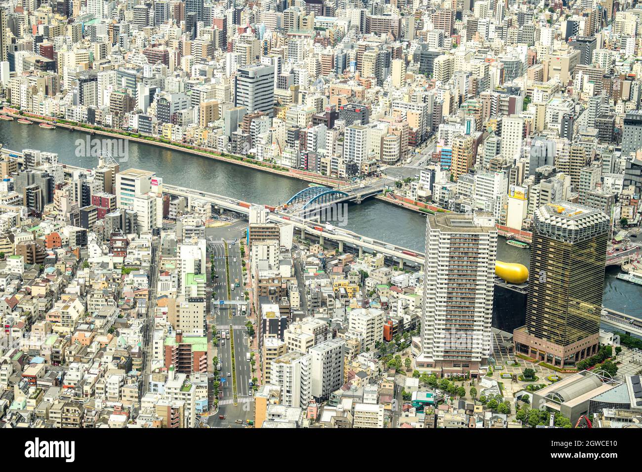 City aerial view tokio hi-res stock photography and images - Alamy