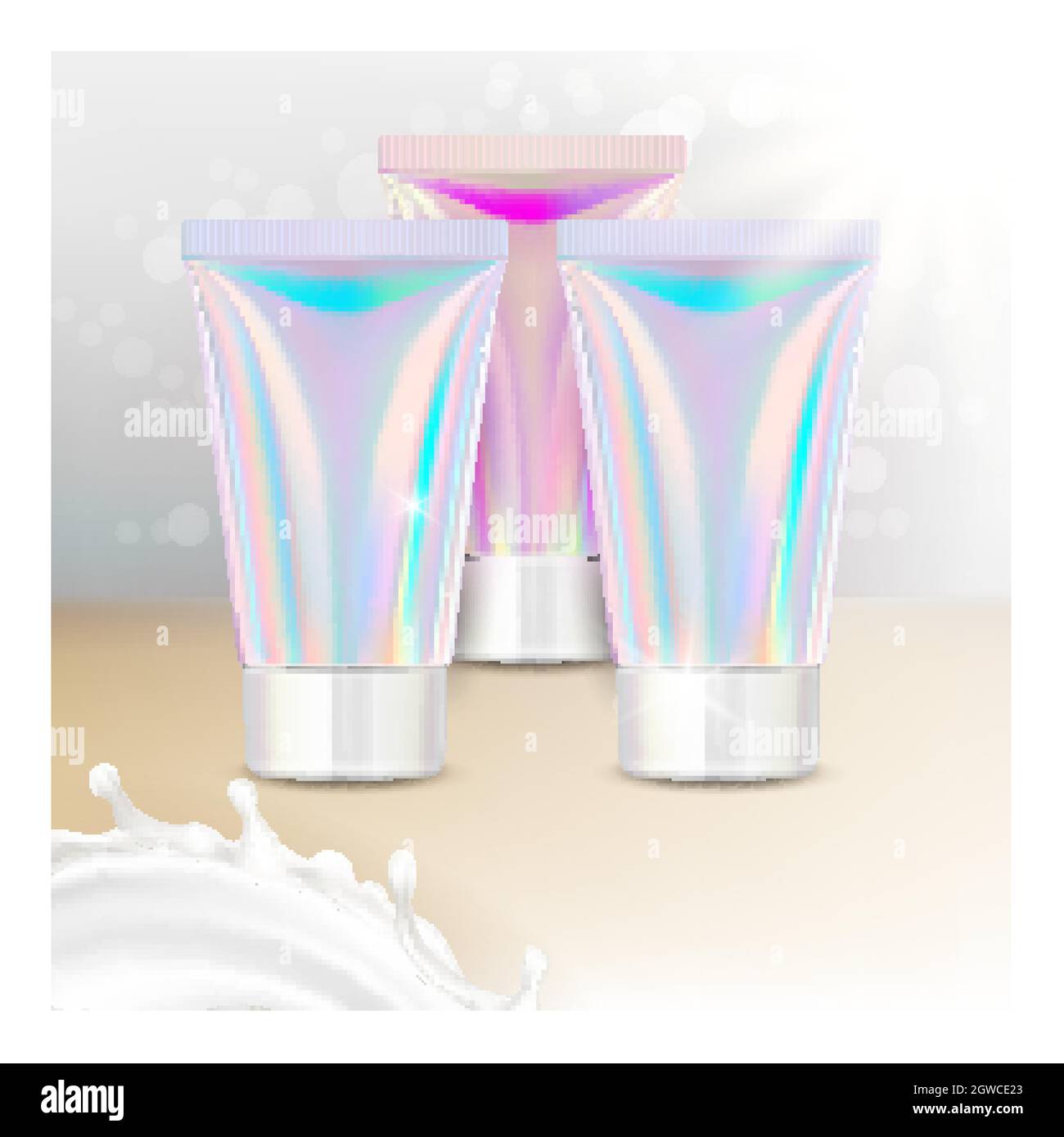 Moisture Hand Cream Promotional Poster Vector Stock Vector Image & Art ...