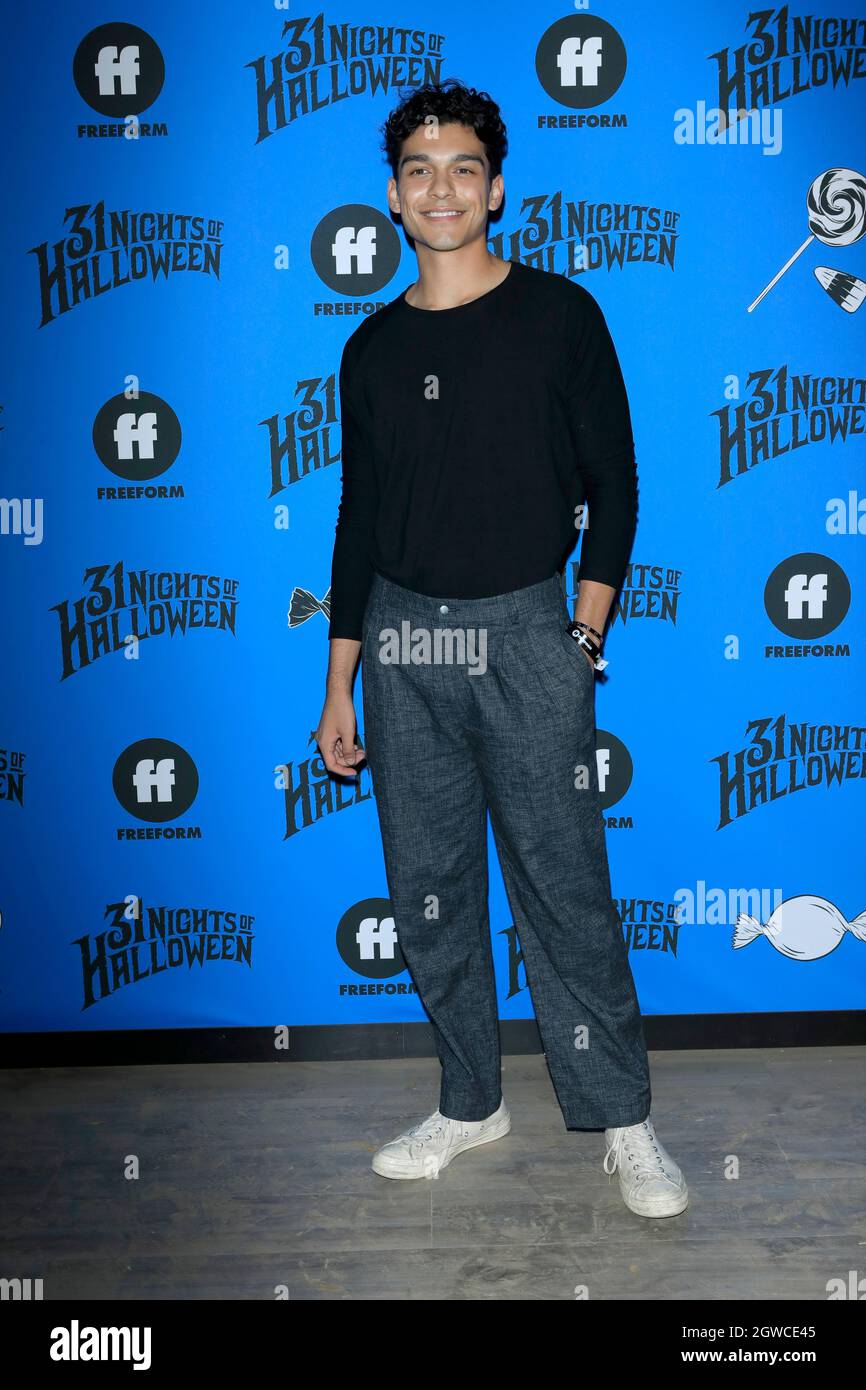 Los Angeles, USA. 30th Sep, 2021. Anthony Keyvan at the Halloween Road ...