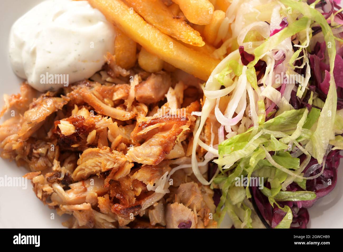 Doner kebab chicken hi-res stock photography and images - Alamy