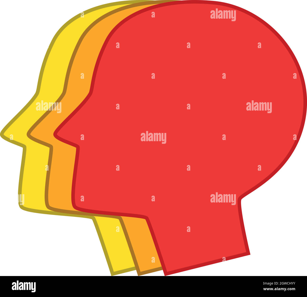 Display head Stock Vector Images - Alamy