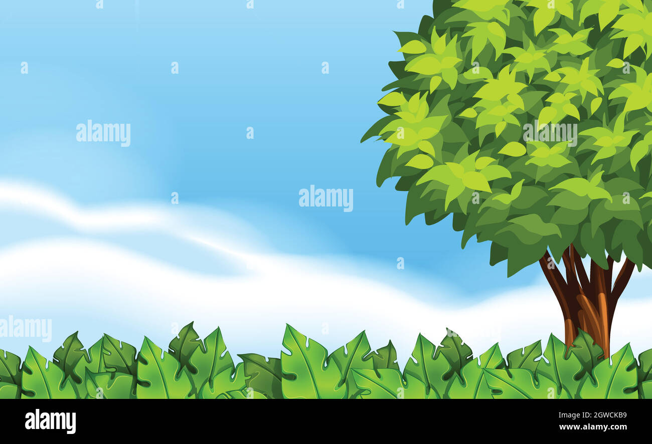 Bright light plants Stock Vector Images - Alamy