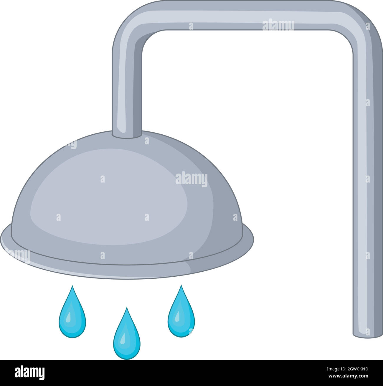 Shower icon, cartoon style Stock Vector Image & Art - Alamy