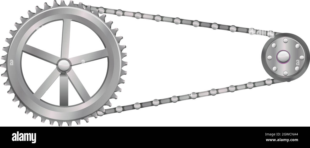 Cogwheel gear ratio Stock Vector Images - Alamy