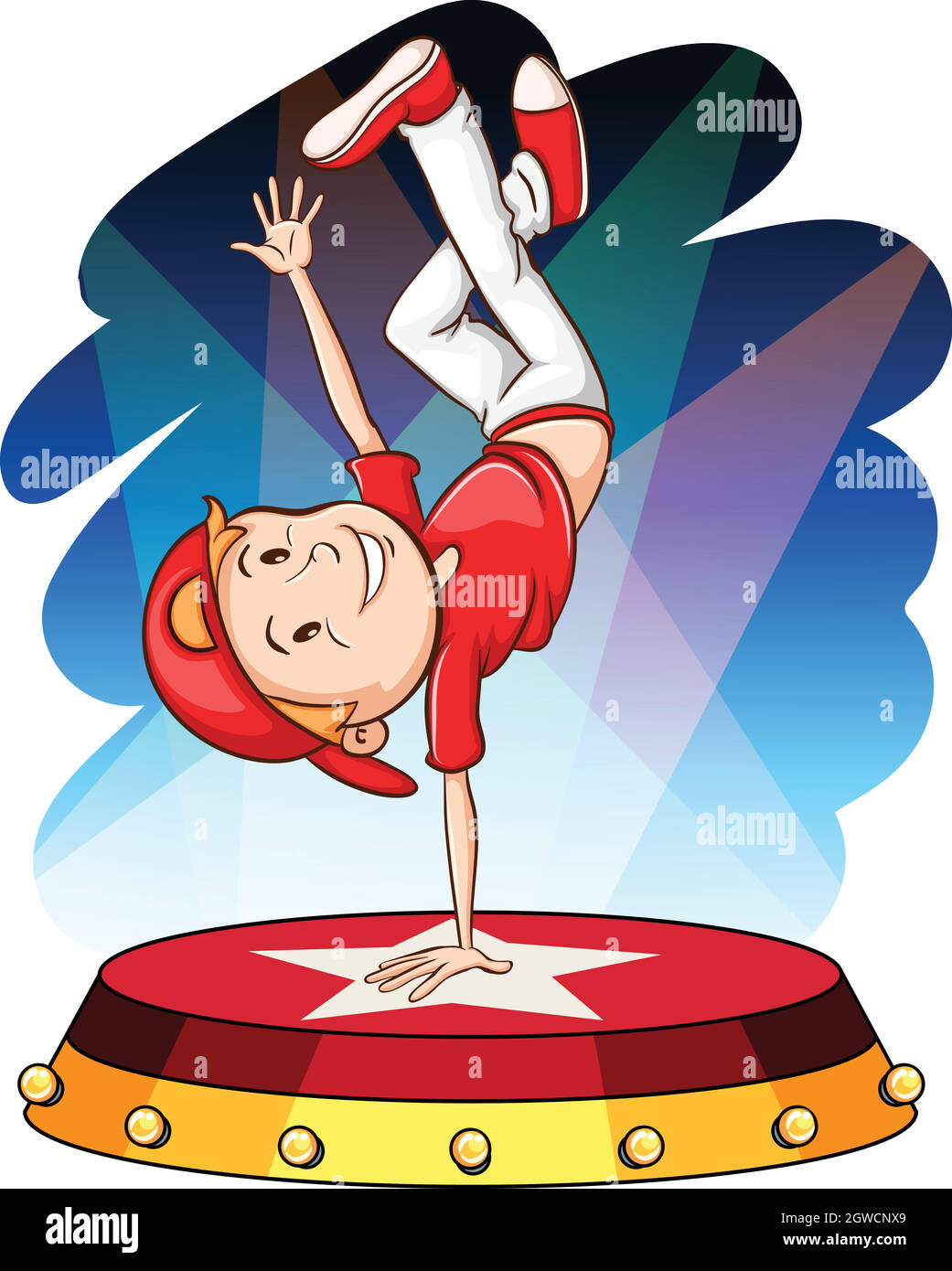 Star boy Stock Vector Images - Alamy