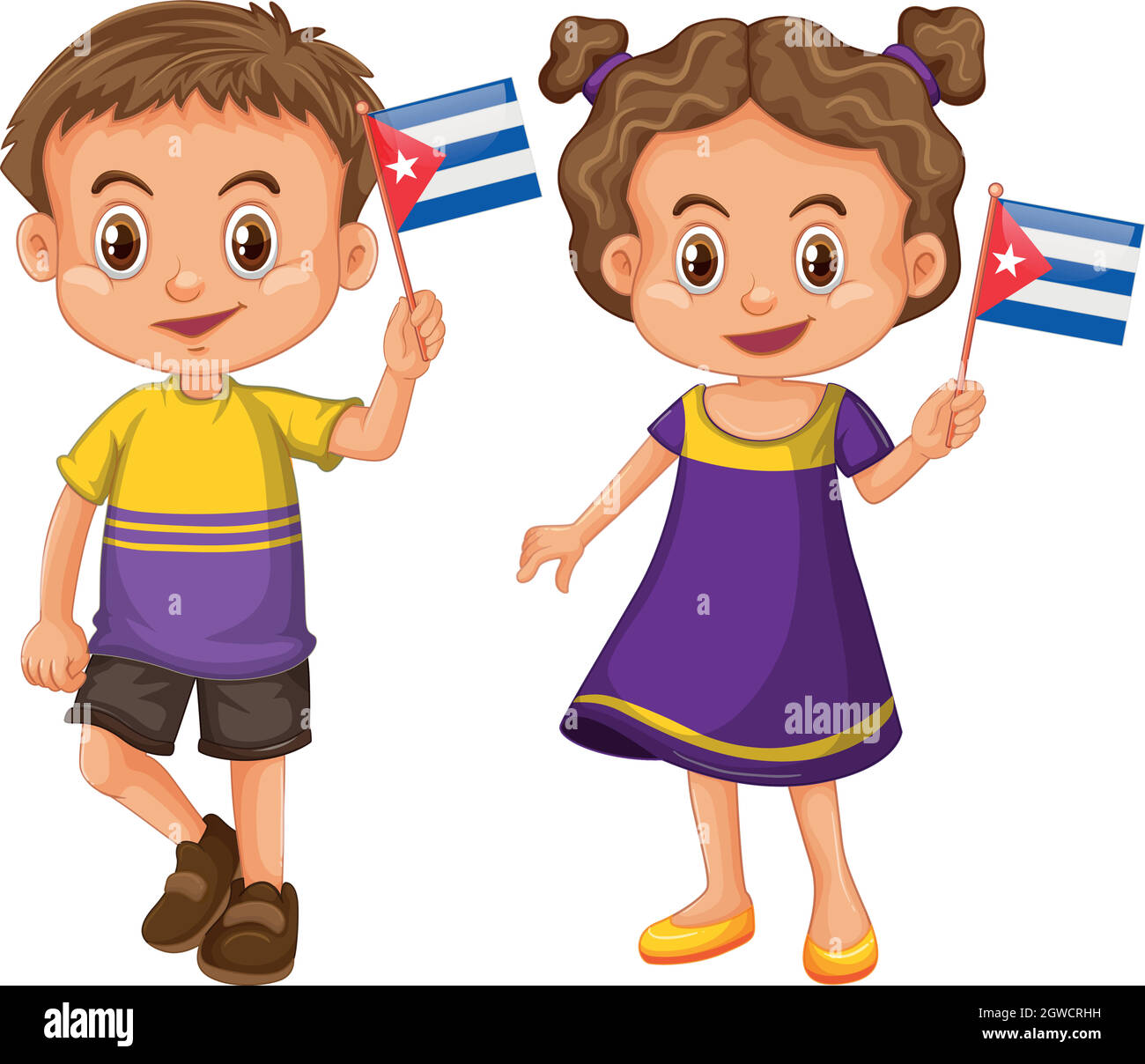 Cuba boy Stock Vector Images - Alamy