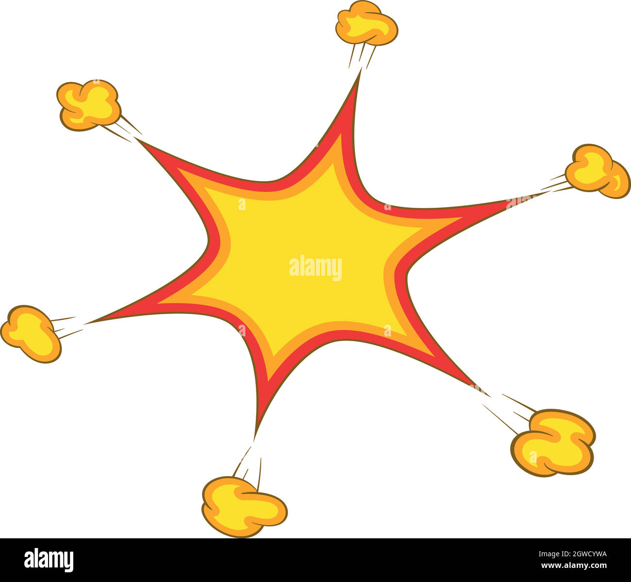 Particle element flash light star Cut Out Stock Images & Pictures - Alamy