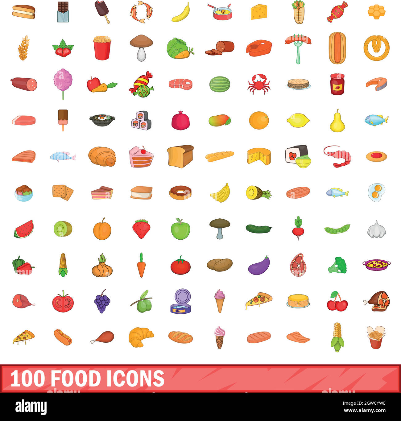 Cartoon ice cream soda Stock Vector Images - Alamy