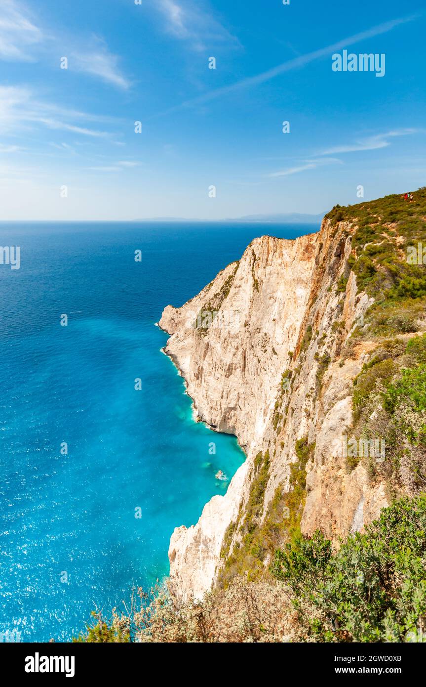 Island zakynthos navajo bay hi-res stock photography and images - Alamy