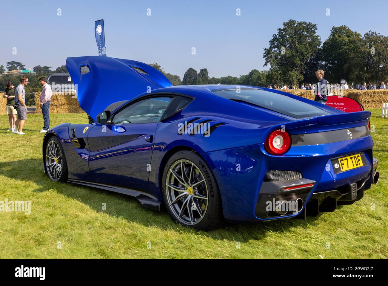 Ferrari F12berlinetta ‘F7 TDF’ on display at the Salon Privé motor show ...