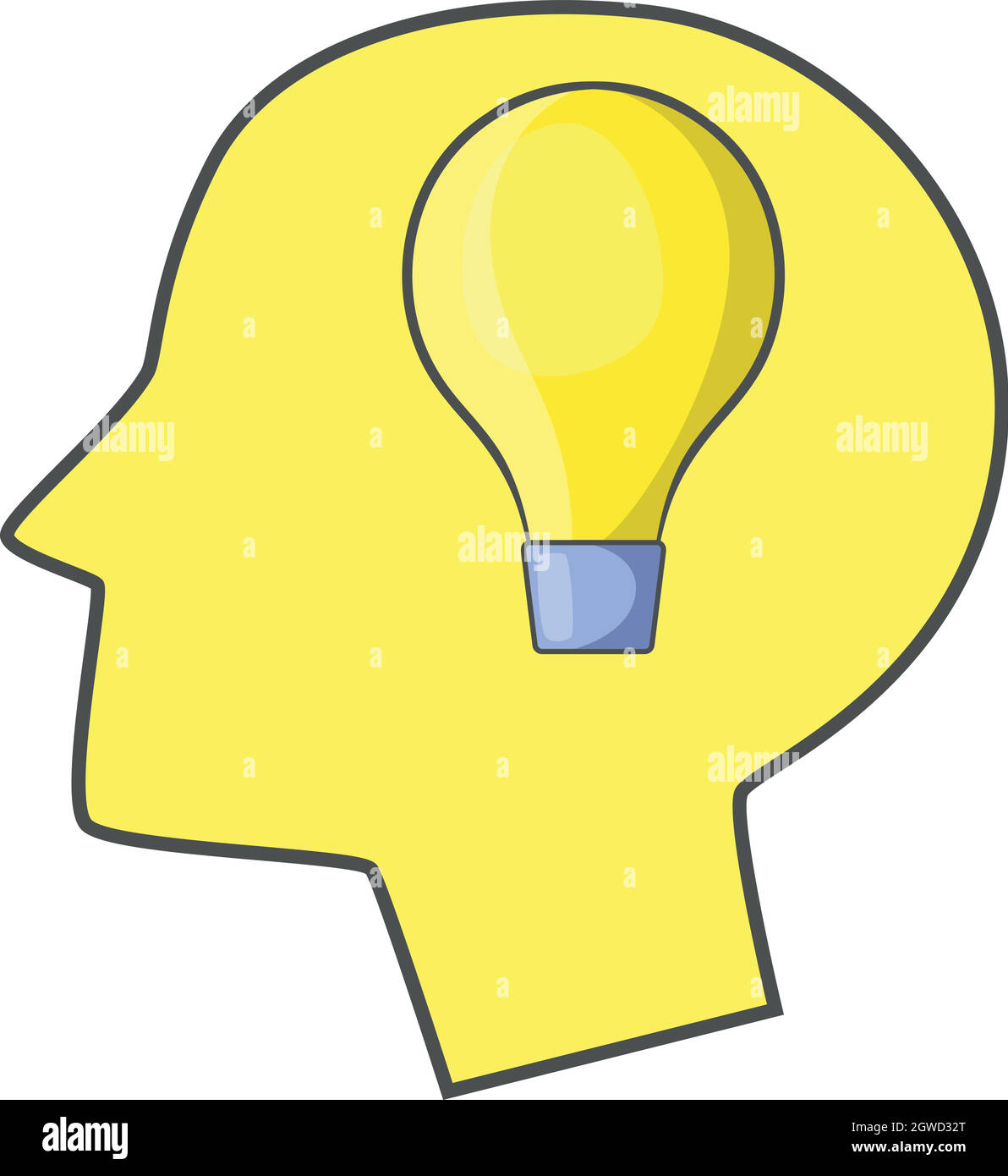 Burning lightbulb Stock Vector Images - Alamy