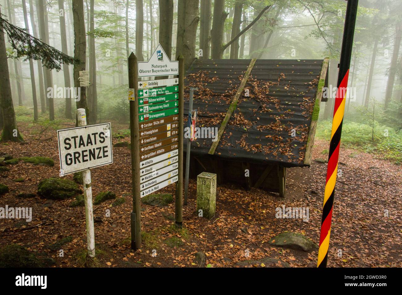 Czech republic germany border hi-res stock photography and images - Alamy