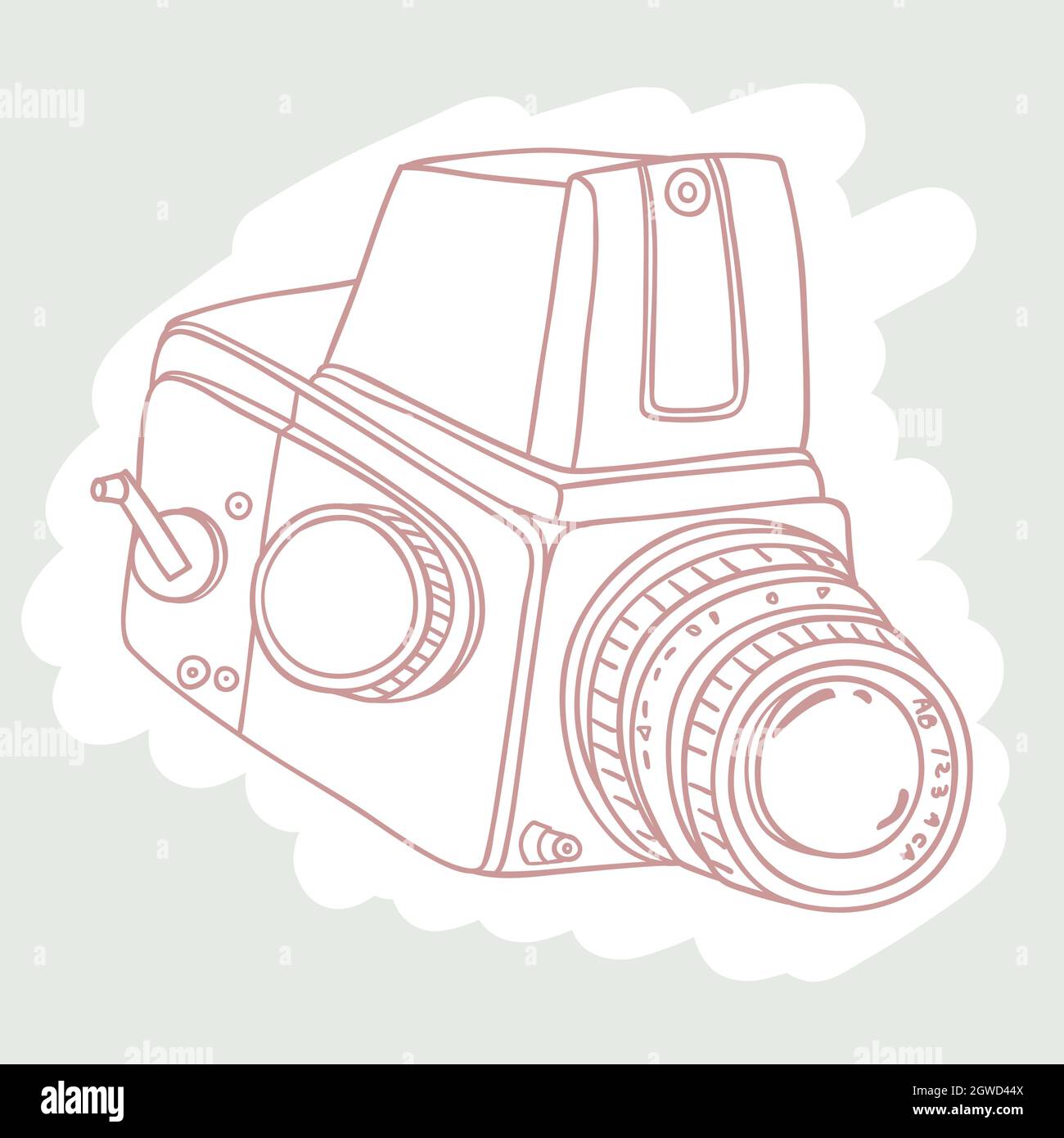 Vintage Camera Outline at Timothy Gordon blog