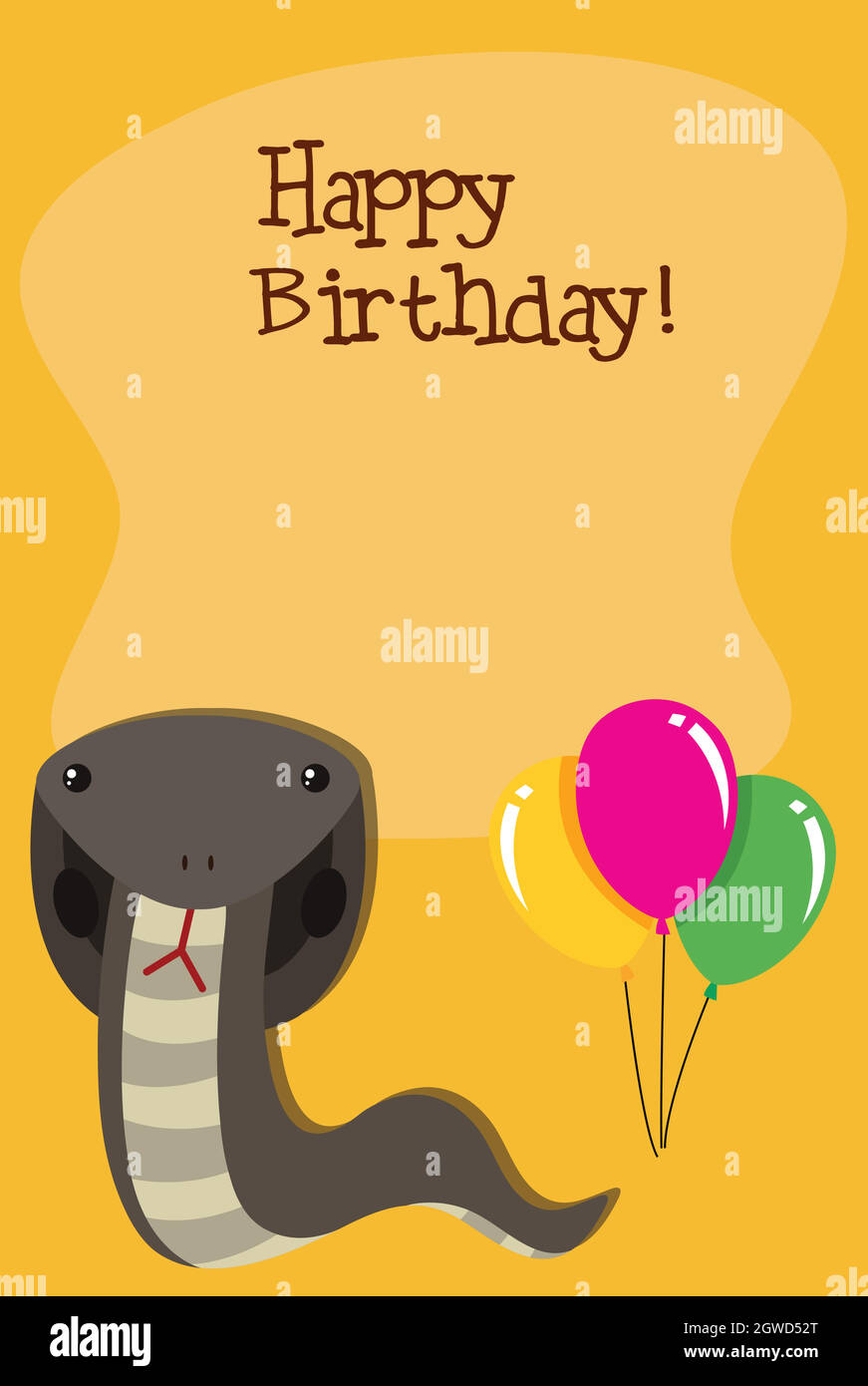Happy Birthday Snake