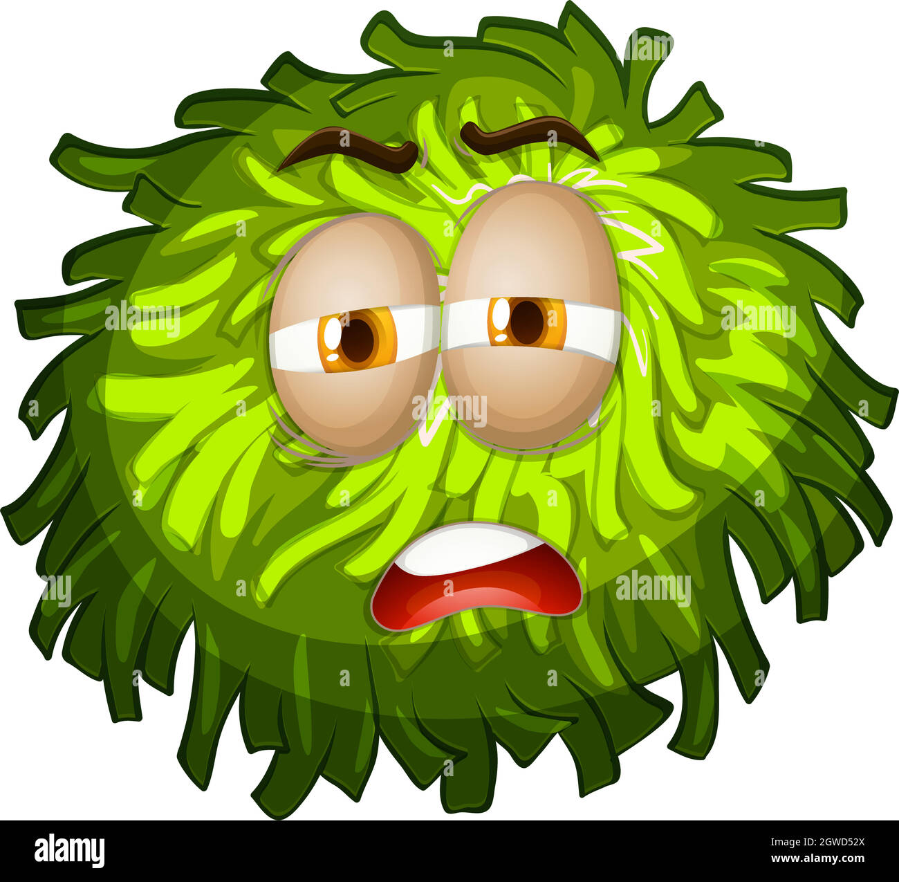 Creature face Stock Vector Images - Alamy