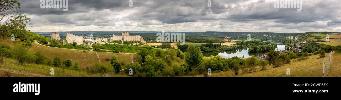 Rouen castle aerial hi-res stock photography and images - Alamy