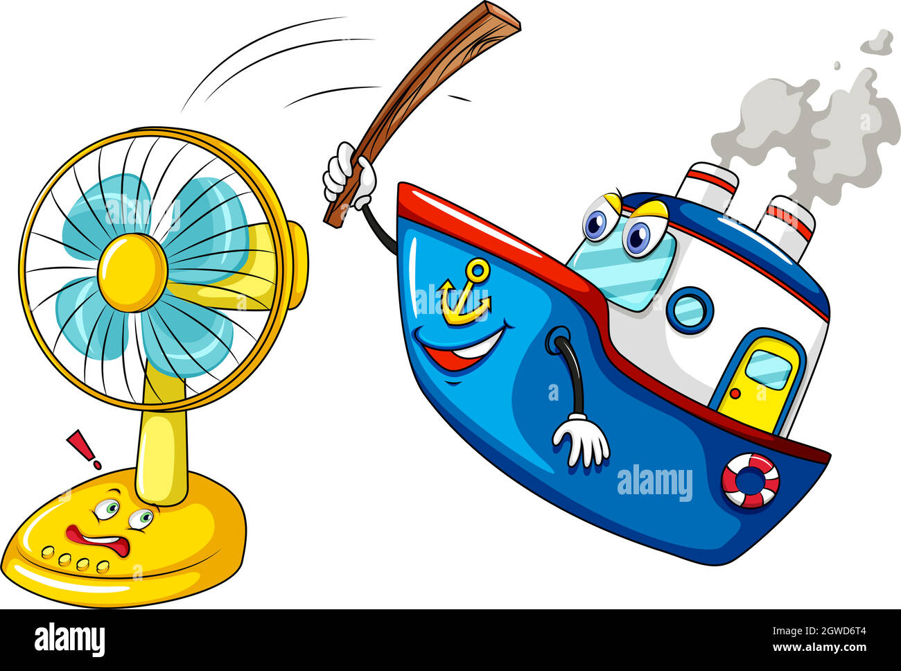 Ship face Stock Vector Images - Alamy