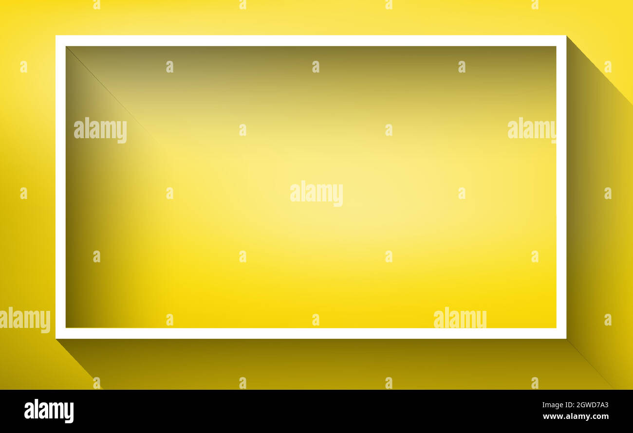 Yellow color border hi-res stock photography and images - Alamy