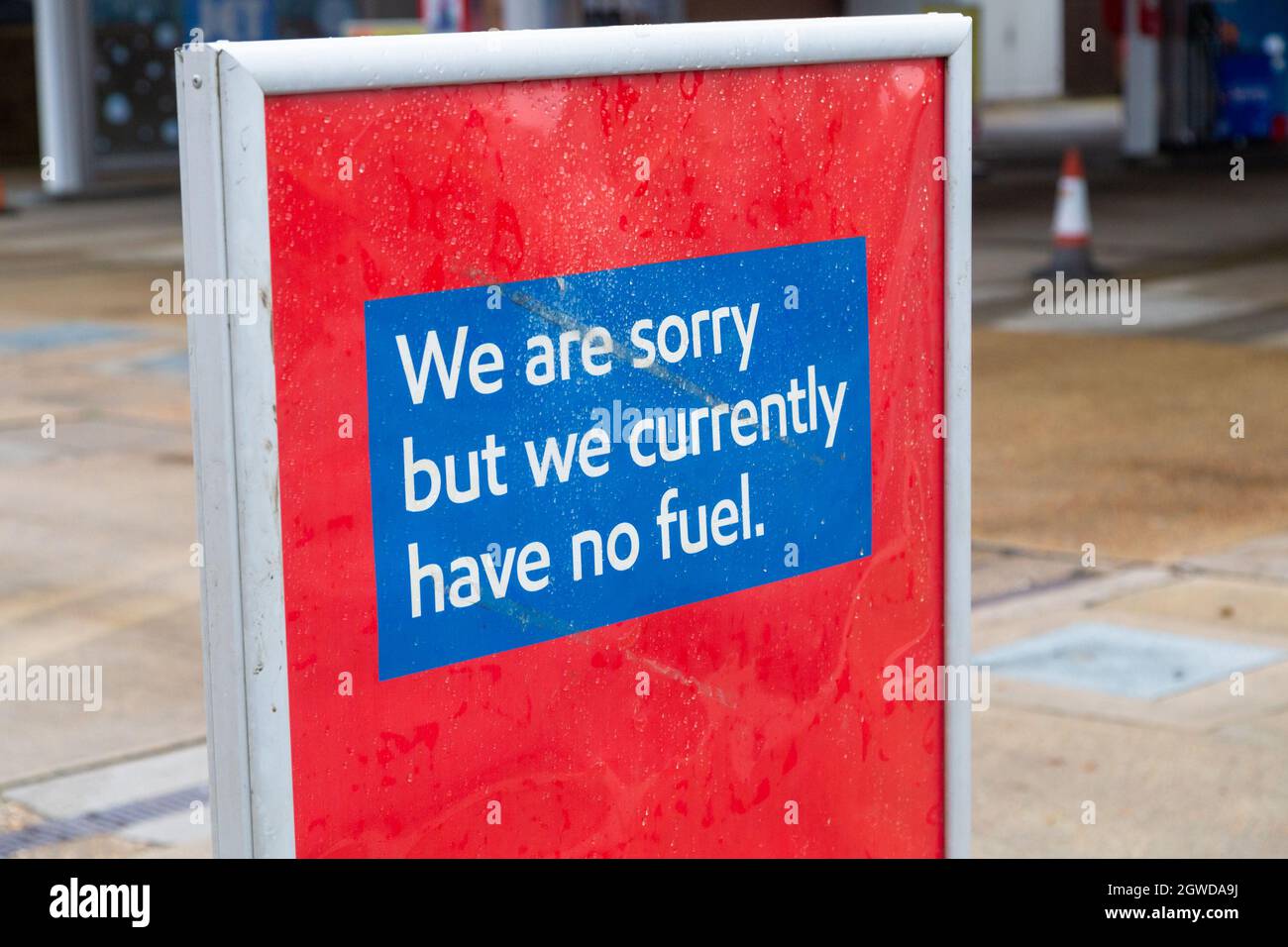 Sorry no diesel sign hi-res stock photography and images - Alamy